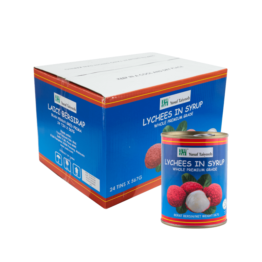 Canned Jumbo Whole Premium Lychees In Syrup 567GM (Blue Label) – Yusuf ...